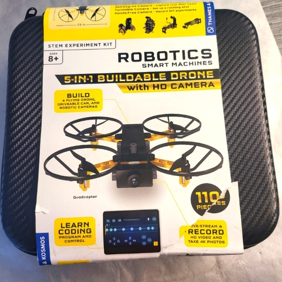 Other | Thames Kosmos Robotics Smart Machines 5in1 Buildable Drone With ...